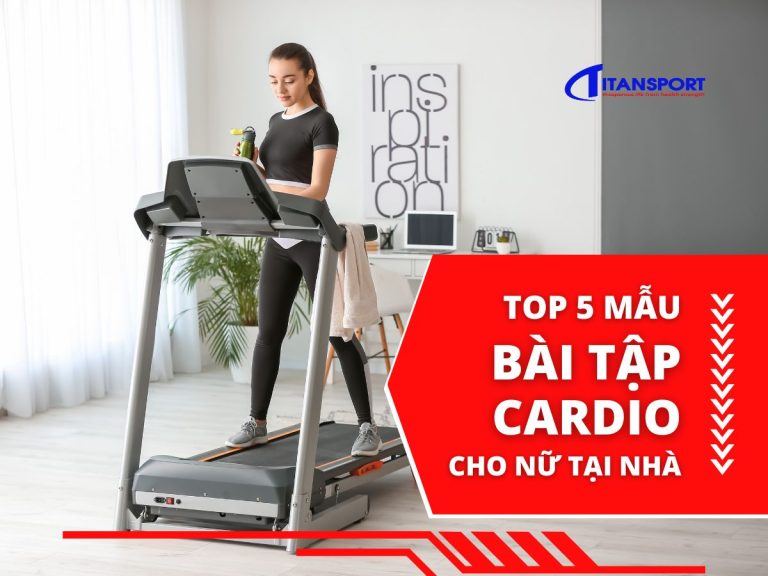 TOP 5 các bài tập cardio cho nữ tại nhà